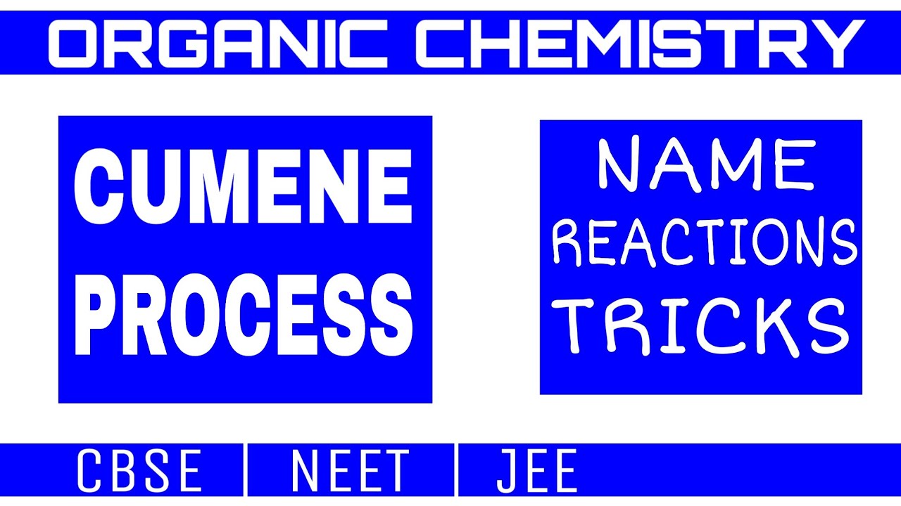 Organic name reactions tricks | Cumene Process Trick | Organic ...