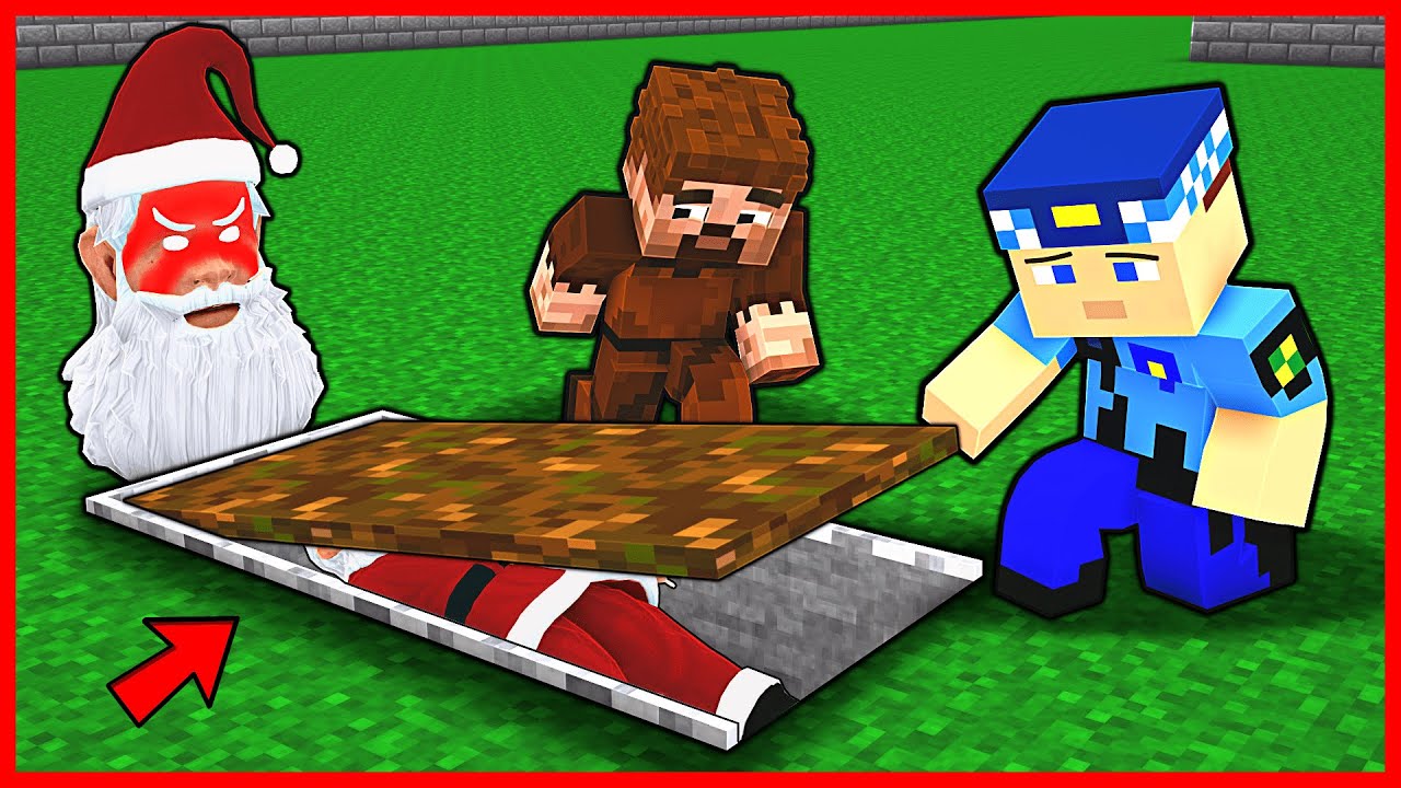 KORKUNÇ NOEL BABA'NIN MEZARINA GİRDİK! 😱 - Minecraft - YouTube