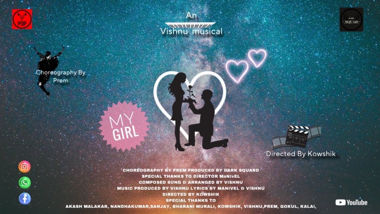 My Girl song promo video - YouTube