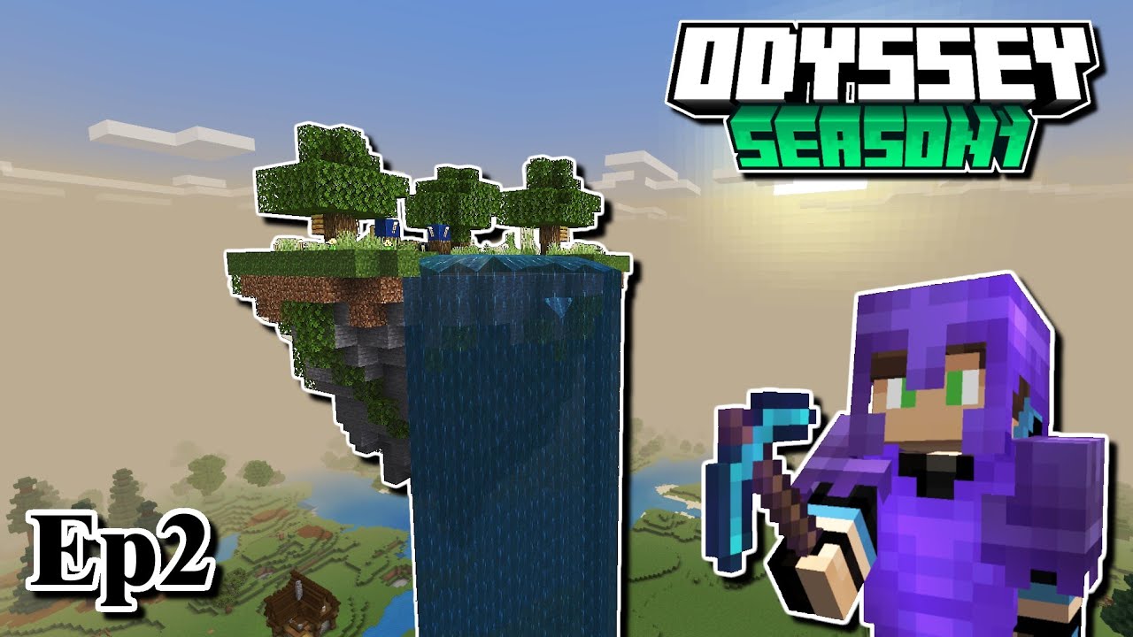 Minecraft Odyssey SMP E2: The floating store! #minecraft - YouTube