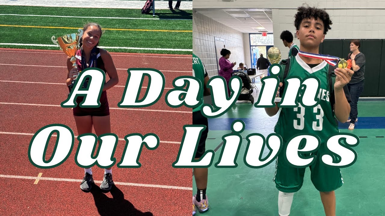A Day in Our Lives - Track & Field and Basketball - YouTube
