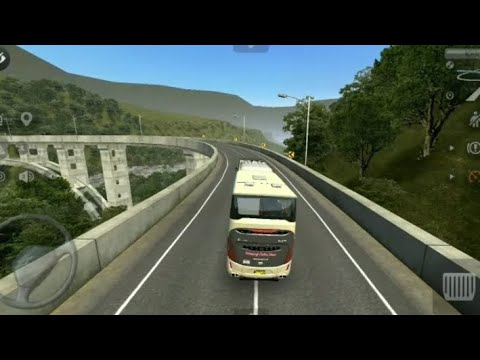 Naik Bus SAN Rute Kelok Sembilan Bus simulator indonesia - YouTube
