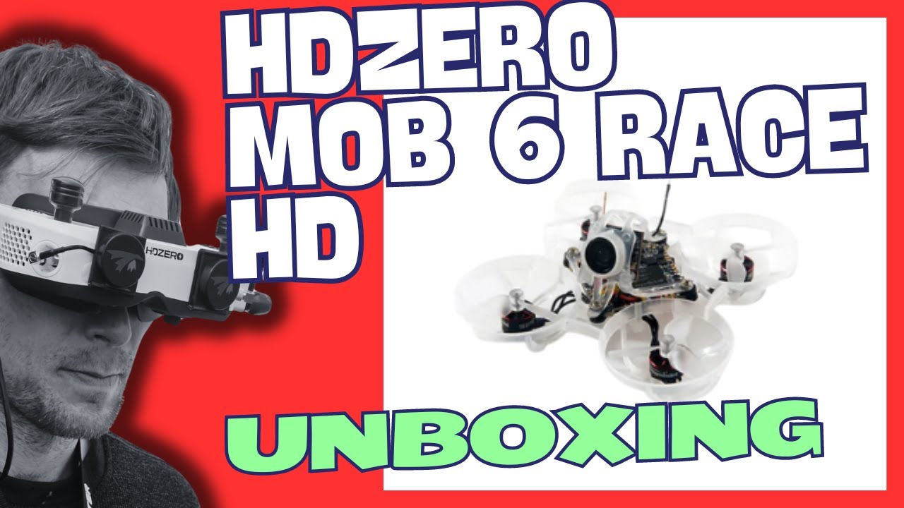 HDZero AIO Mobula 6 Race HD BNF Unboxing and First Flight - YouTube