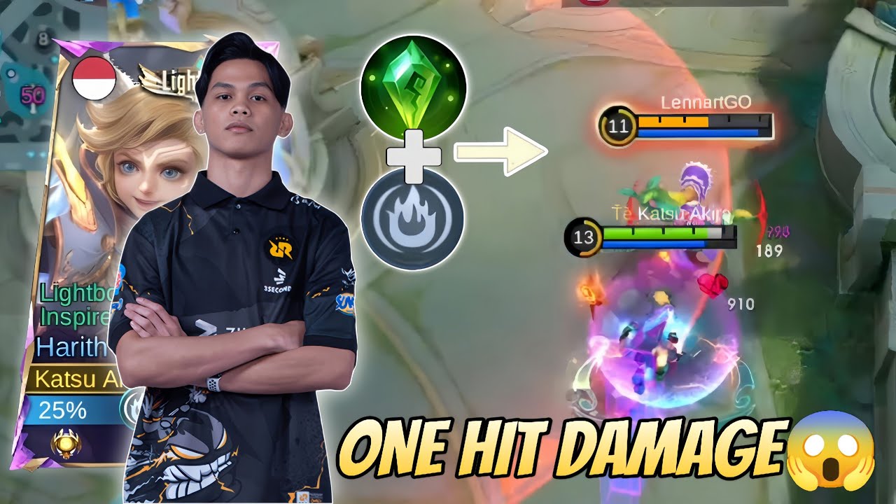 THANK YOU "RRQ SKYLAR" FOR THIS NEW HARITH ONE HIT BUILD & EMBLEM 2024 ...