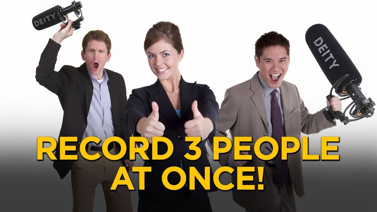 Record 3 People With 2 Microphones! - YouTube