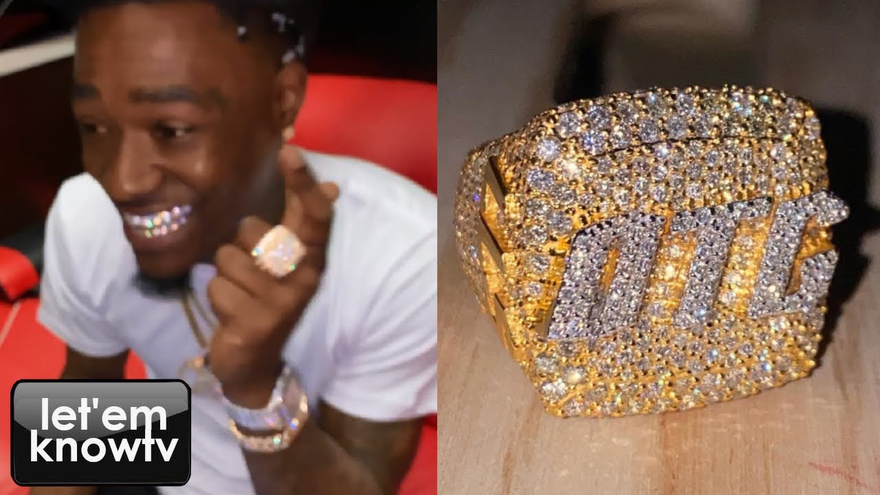 OTG Smoke Just Dropped The Bag On This Crazy Diamond Ring From King ...