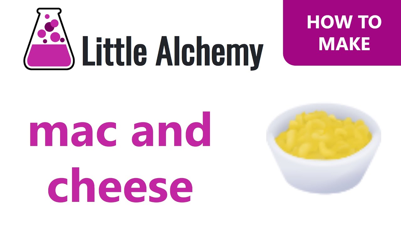 How to make Mac and Cheese in Little Alchemy - YouTube