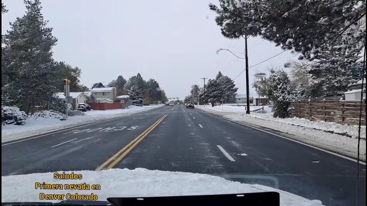 Primera Nevada en Colorado - YouTube