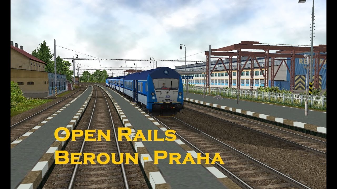 Open Rails - Beroun-Praha-Smíchov #12 - YouTube