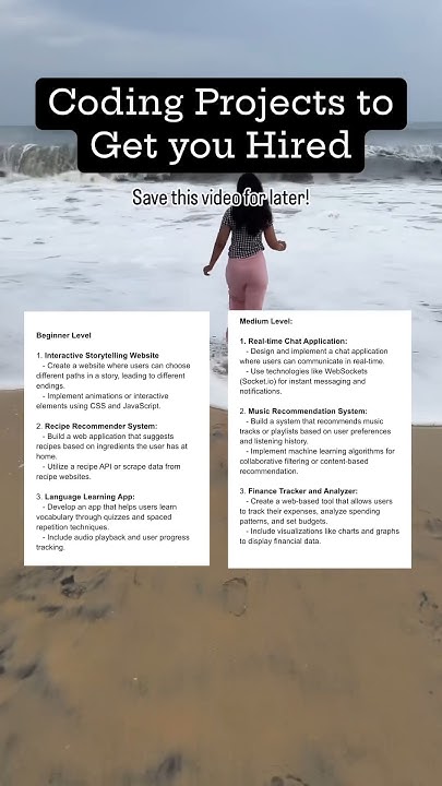 Coding Projects to get you Hired! - YouTube