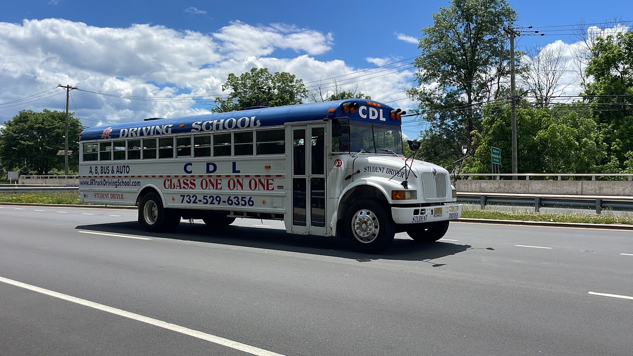 2002 International IC School Bus Driveby - T444E 7.3L - CDL Student ...