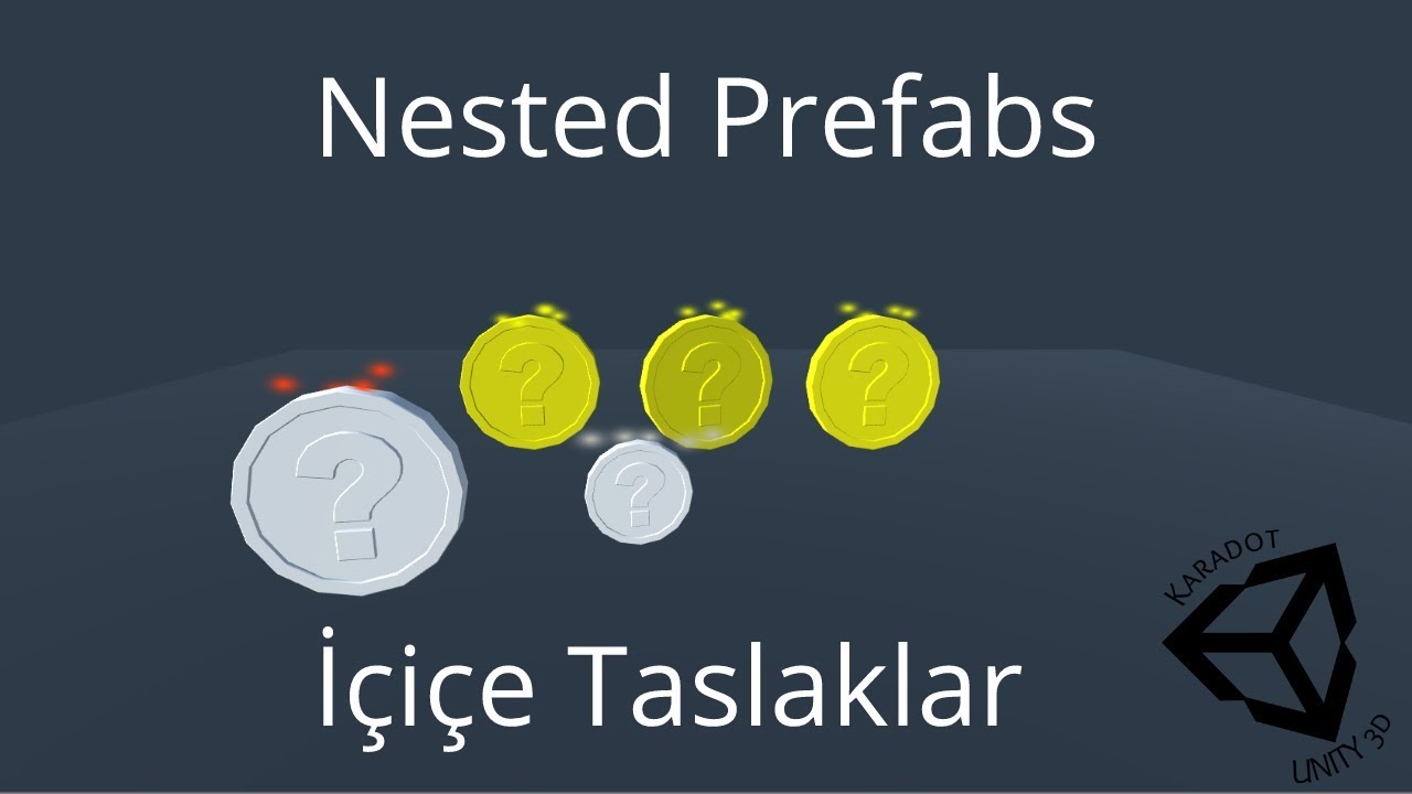 Unity Dersleri - Nested Prefabs - İçiçe Prefablar(Taslaklar) - YouTube