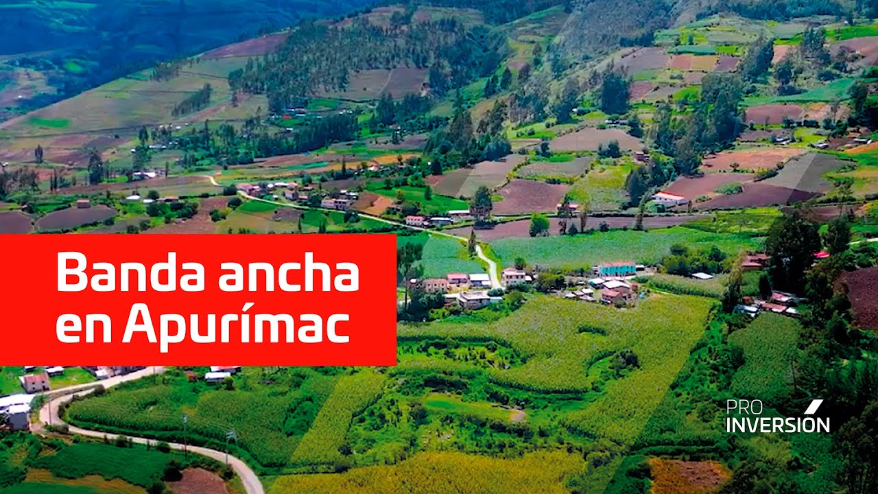 Banda ancha para Apurímac - YouTube