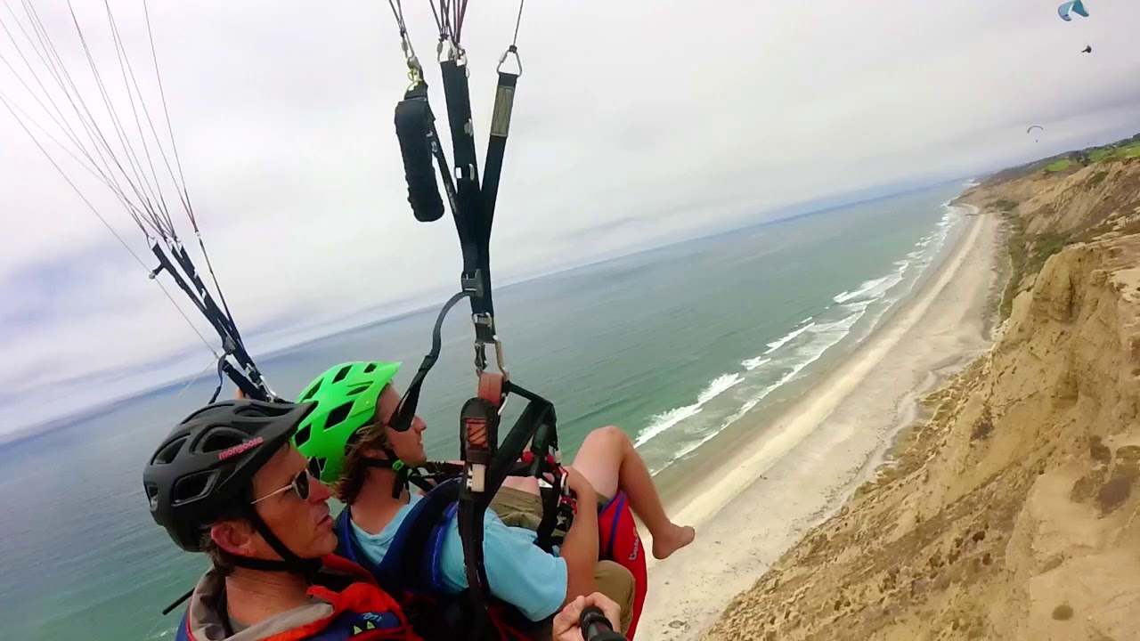 nicholas sandler Paragliding at Torrey Pines Gliderport - YouTube