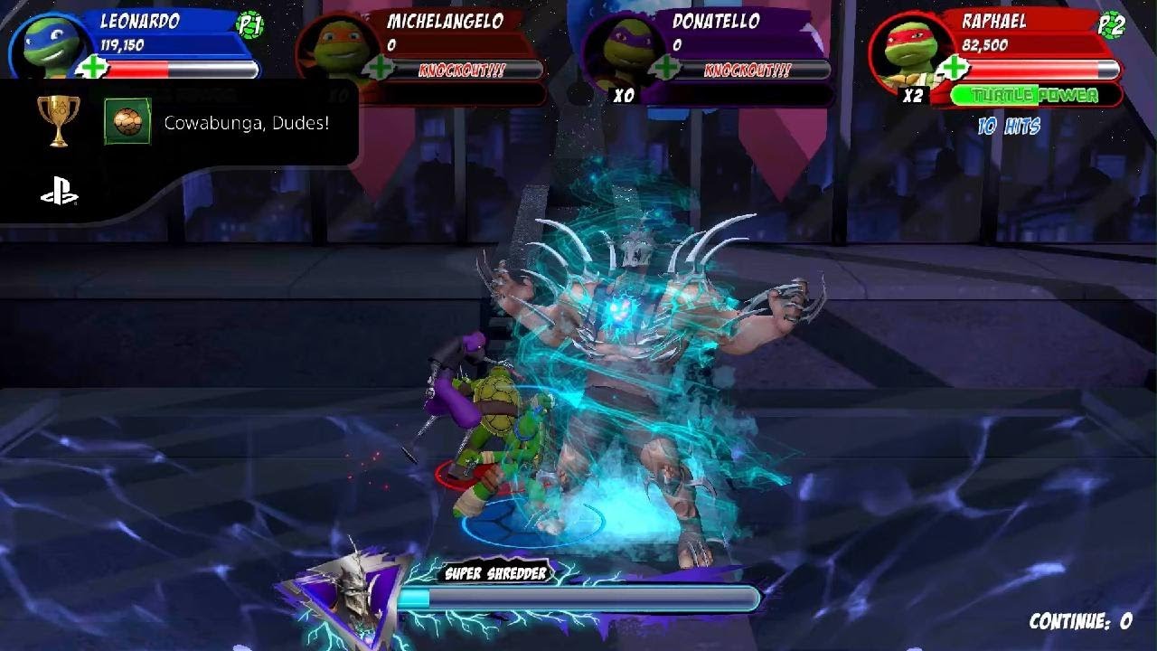Teenage Mutant Ninja Turtles Arcade: Wrath of the Mutants cowabunga ...