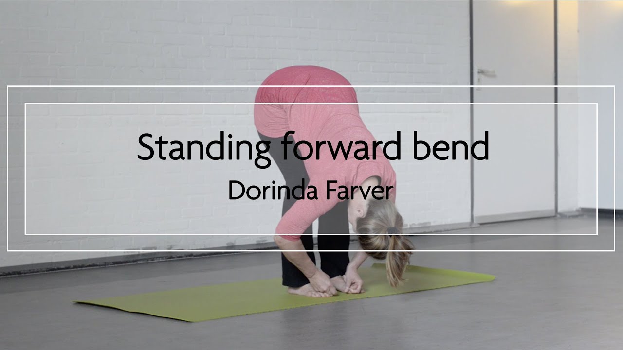 Standing forward bend - YouTube