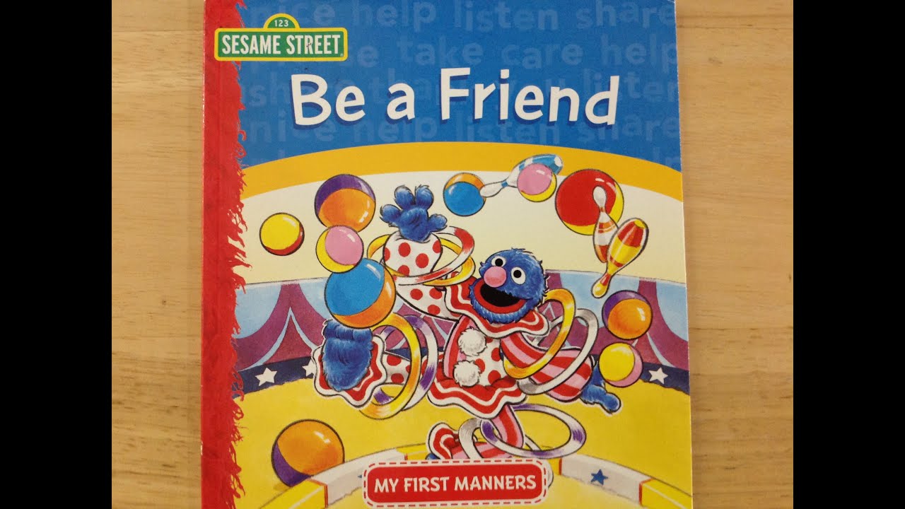 Sesame Street: Be a Friend Read Aloud - YouTube
