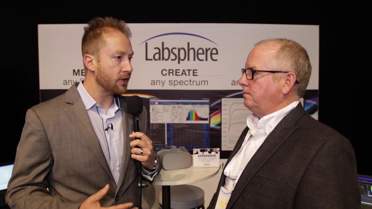 Wireless target reflectance testing with Labsphere - YouTube