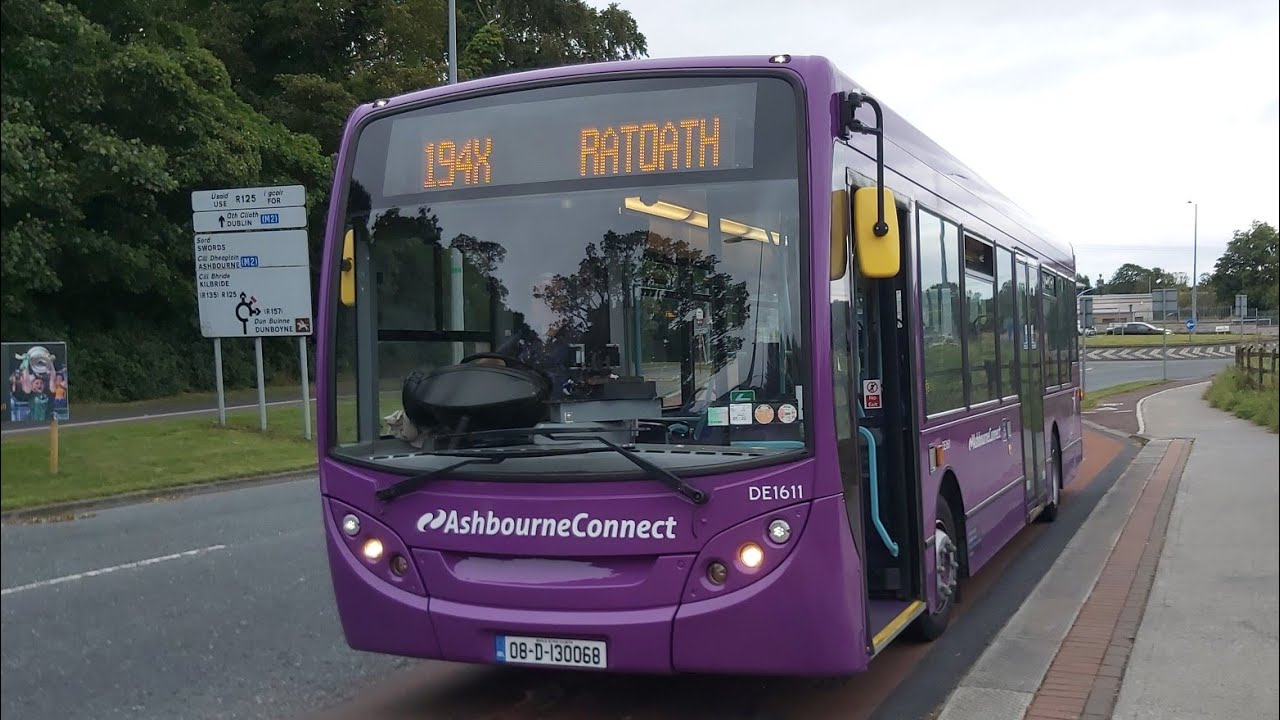 Ride on Ashbourne Connect Enviro 200 DE1611 from Custom House ...