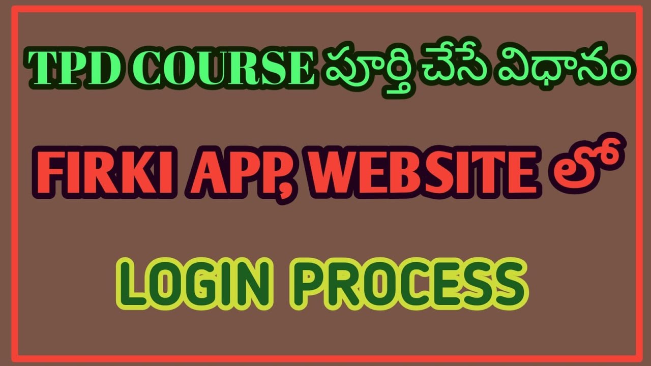 FIRKI APP DOWNLOAD AND LOGIN,TPD MATHS COURSE COMPLEATION - YouTube