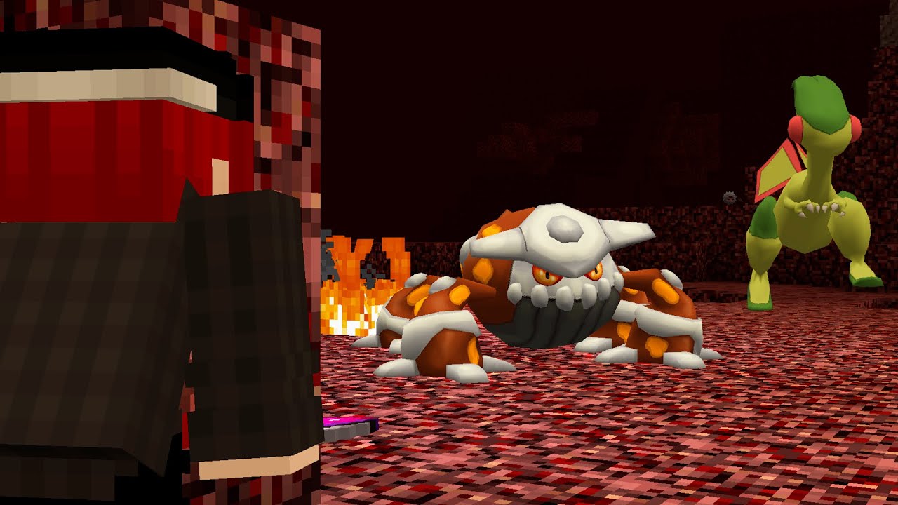 Heatran, O Lendário Pokémon Lava no Minecraft Pixelmon - YouTube