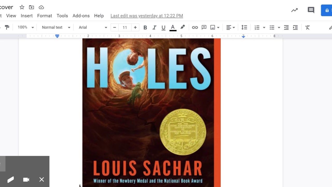 "Holes" Chapters 32-34 - YouTube