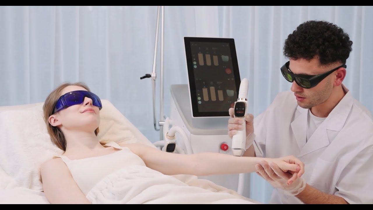 high-end-EOS ICE Pro Max diode laser hair removal machine-Operate guide ...