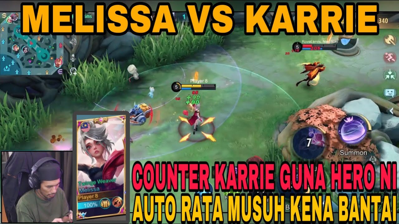 SOLOZ COUNTER KARRIE GUNA HERO NI ! MEMANG BEST LAH HERO NI SEKARANG ...