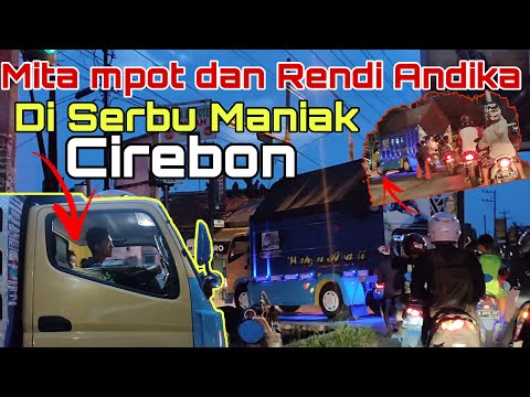 Rendi Andika dan Mita Mpot menghebohkan Kota Cirebon
