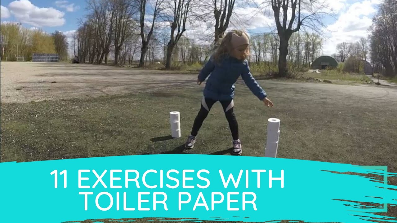 11 exercises with toilet paper - YouTube