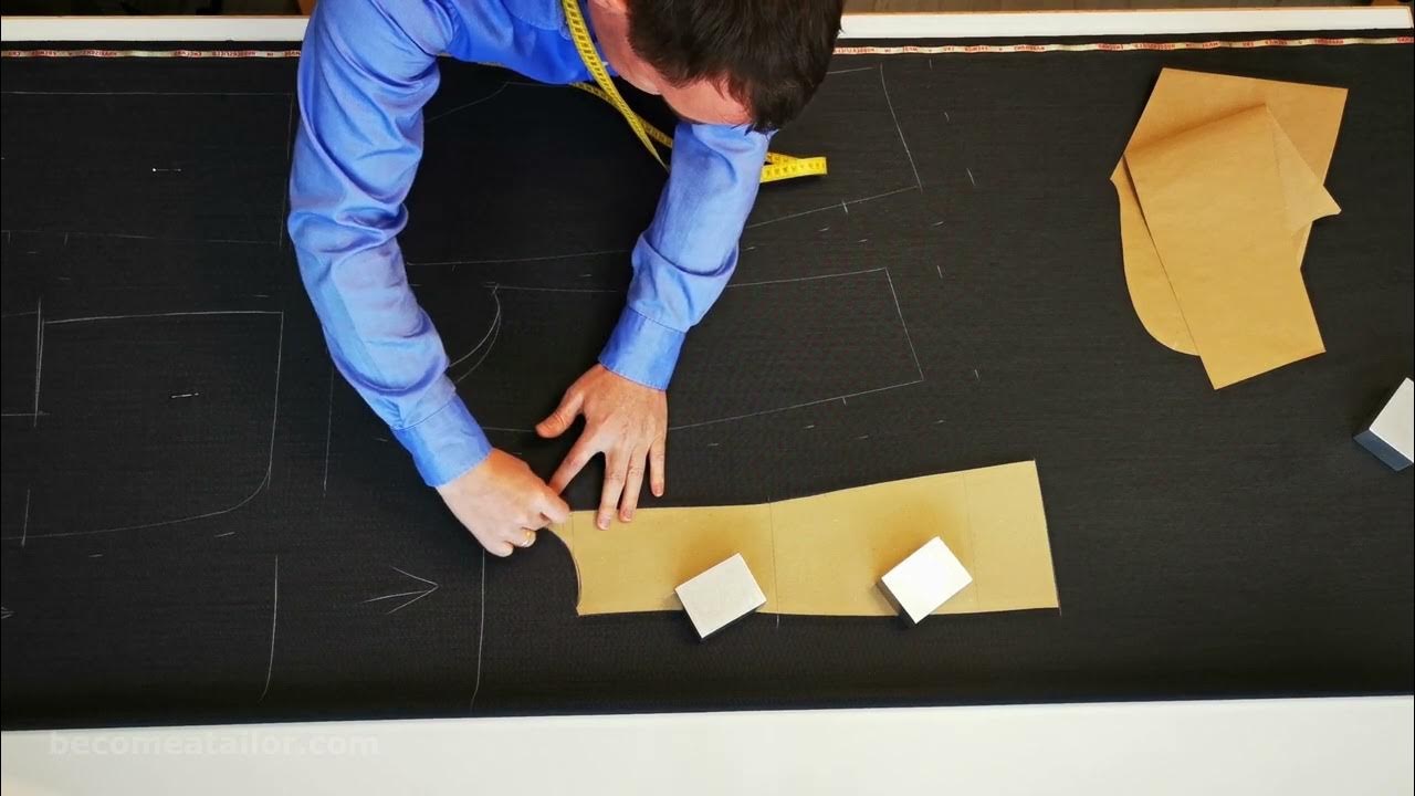 02 How to make a jacket, cutting the jacket - YouTube