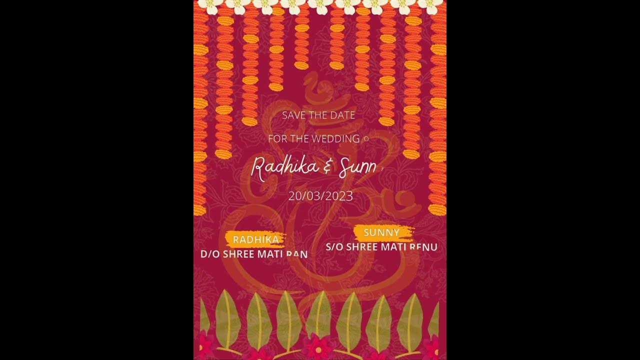 Wedding E Invitation Card WhatsApp Card cards weddingcard wedding-e-invitation-card-whatsapp-card-cards-weddingcard