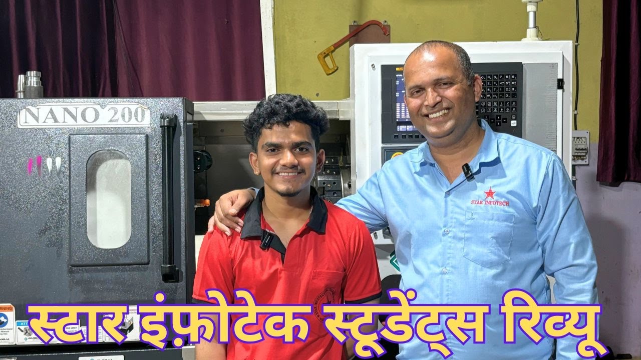 October batch students Review / Star Infotech CNC Training Review / CNC ...