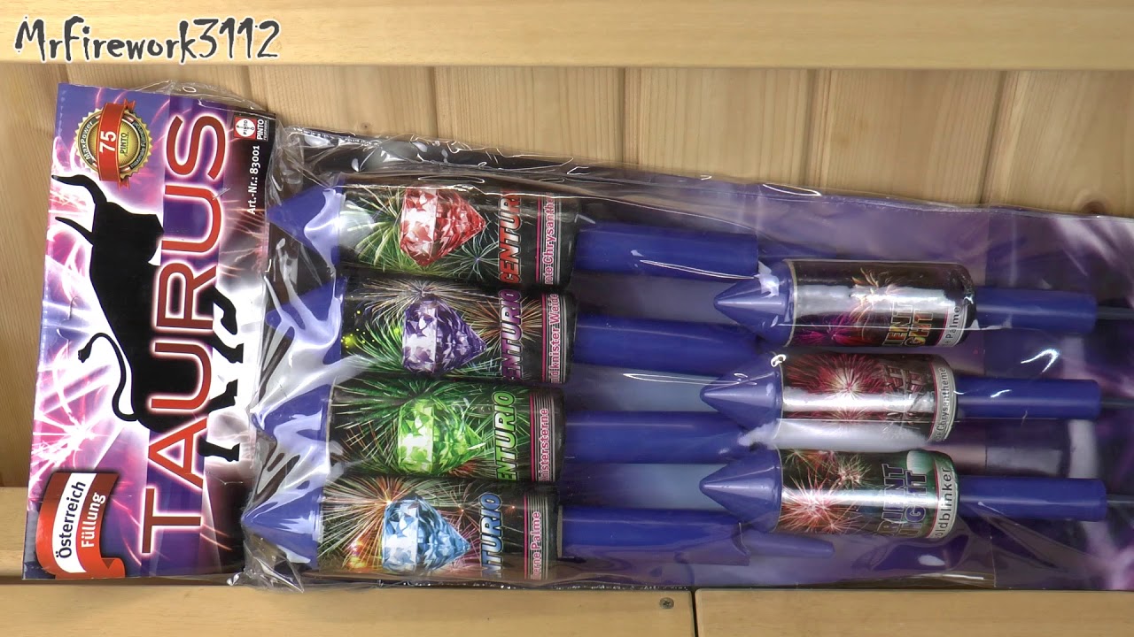 Pinto Taurus Raketen NEM: bis 75g/ Stk. Preis: 29.90€ - YouTube