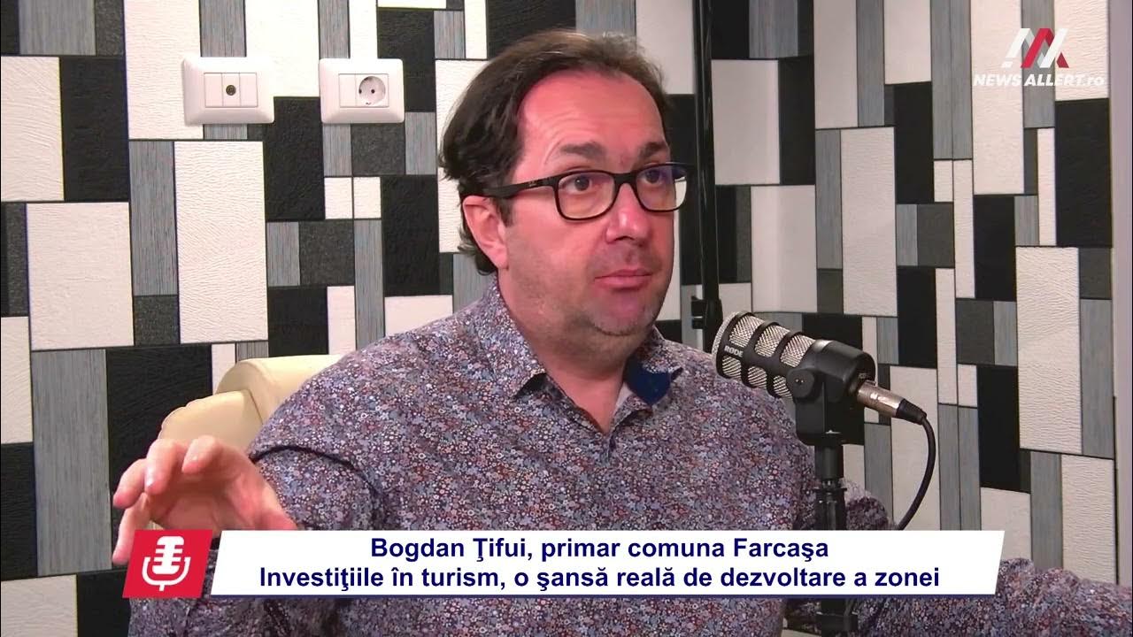 Newsallert Podcast Studio - "Faţă în faţă" cu Bogdan Dumitru Ţifui, primarul comunei Farcaşa ...