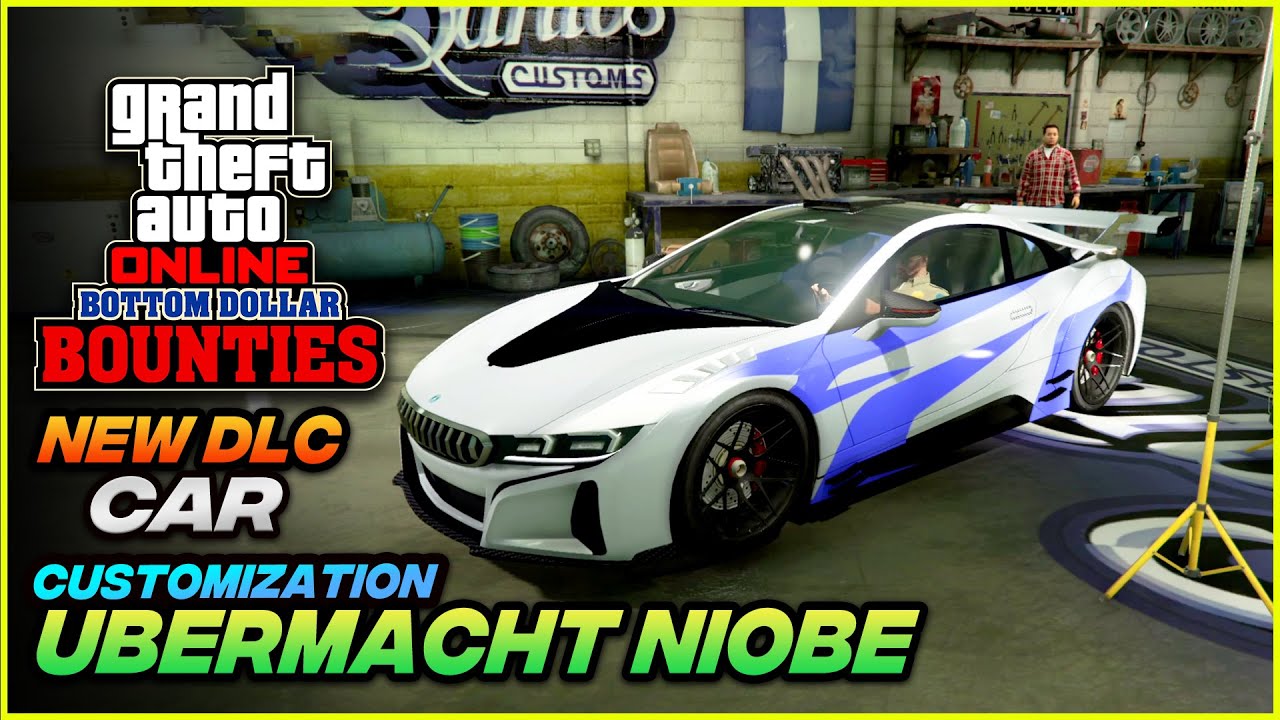 GTA Online NEW DLC car Ubermacht Niobe Full customization, Bottom ...