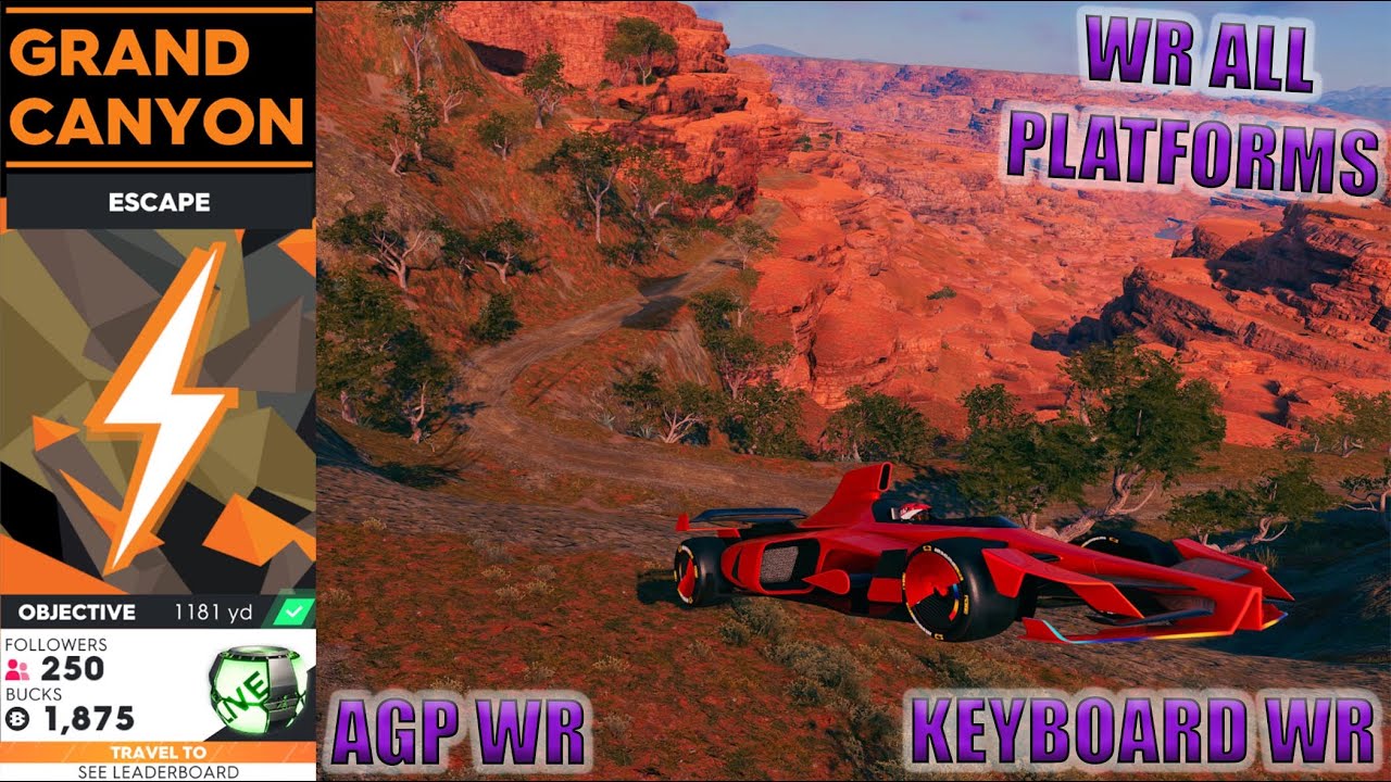 ALPHA GP WR | The Crew 2 GRAND CANYON Escape 214,339 Yards - YouTube