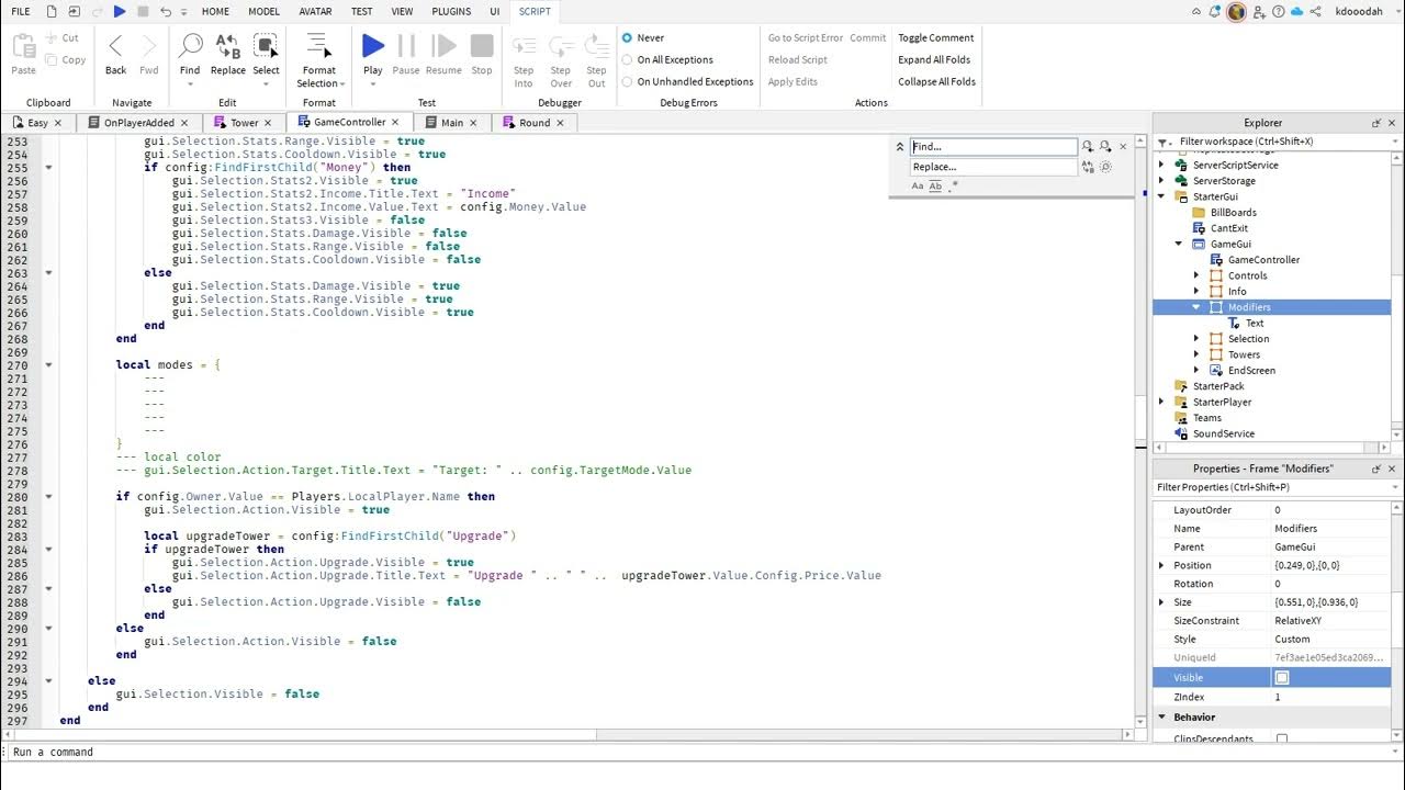 GnomeCode TD Addons | Part1: Announce when do smth to towers! - YouTube