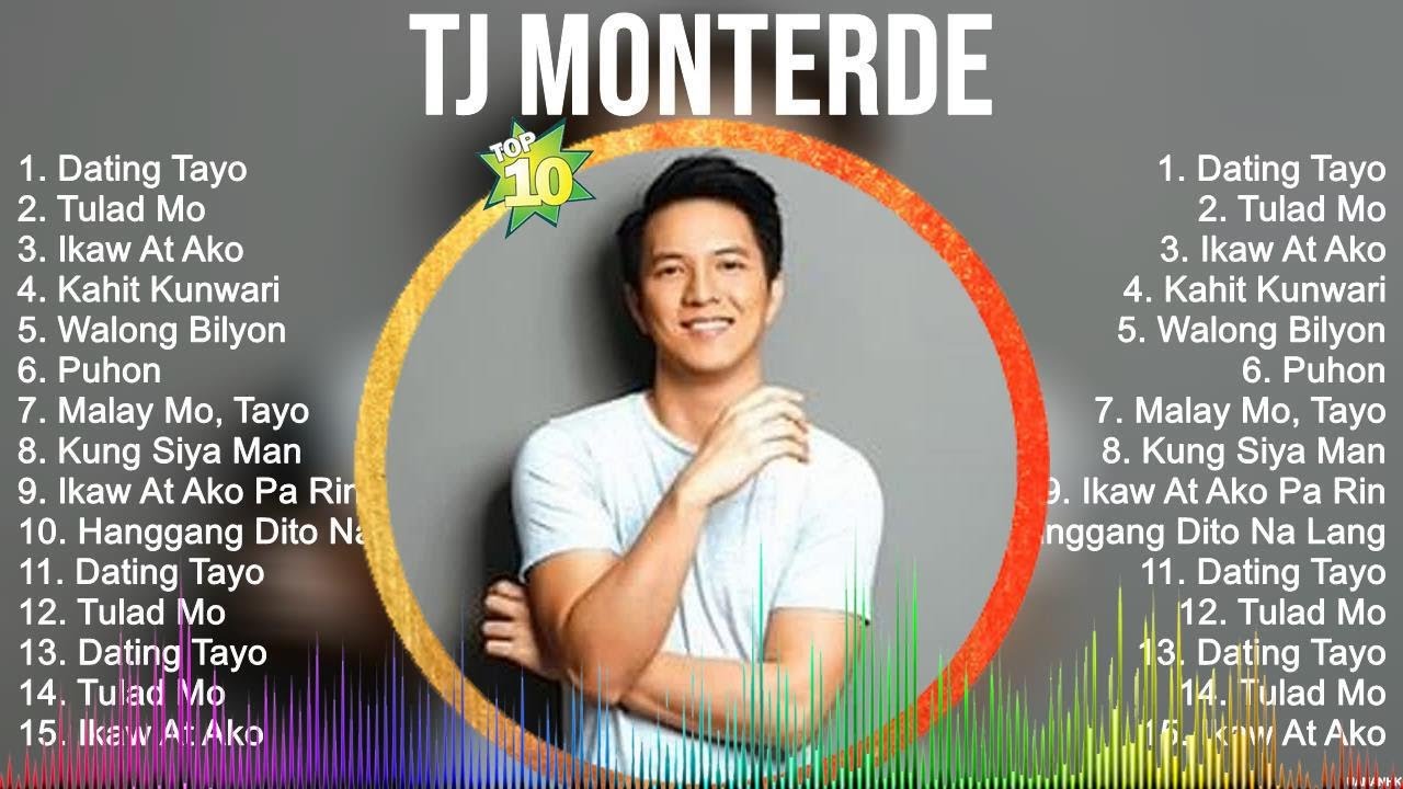 TJ Monterde Greatest Hits ~ OPM Music ~ Top 10 Hits of All Time - YouTube