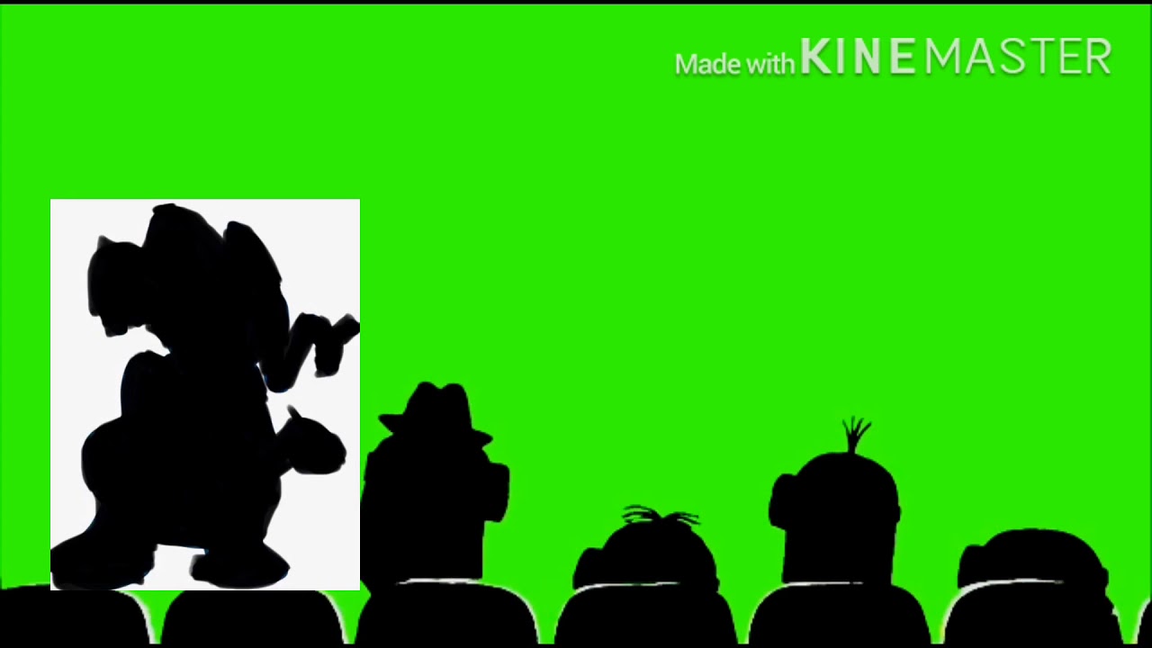 Brian The Minion Gets Escorts By Pink Elephant In Theaters Green Screen 7927