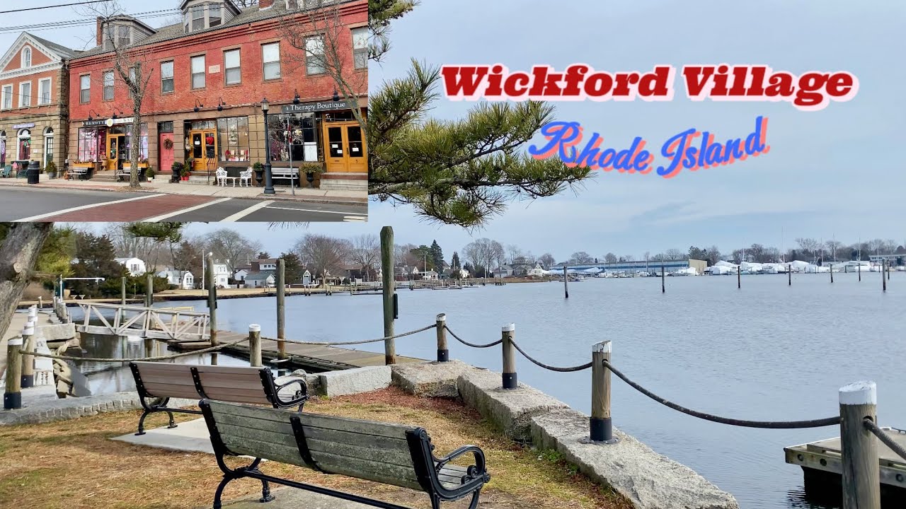 The historical Wickford Village in Rhode Island - YouTube