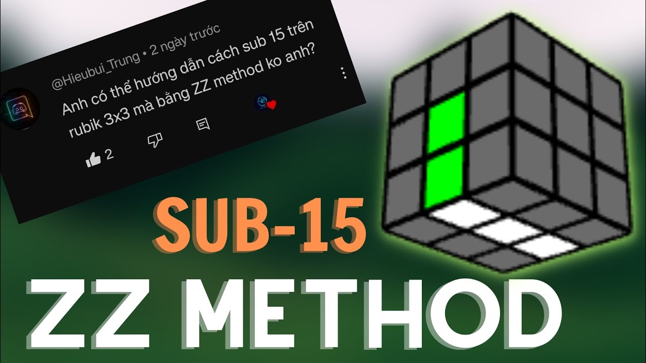 Hướng dẫn sub 15 bằng ZZ Method (2023) | Việt Roux - YouTube