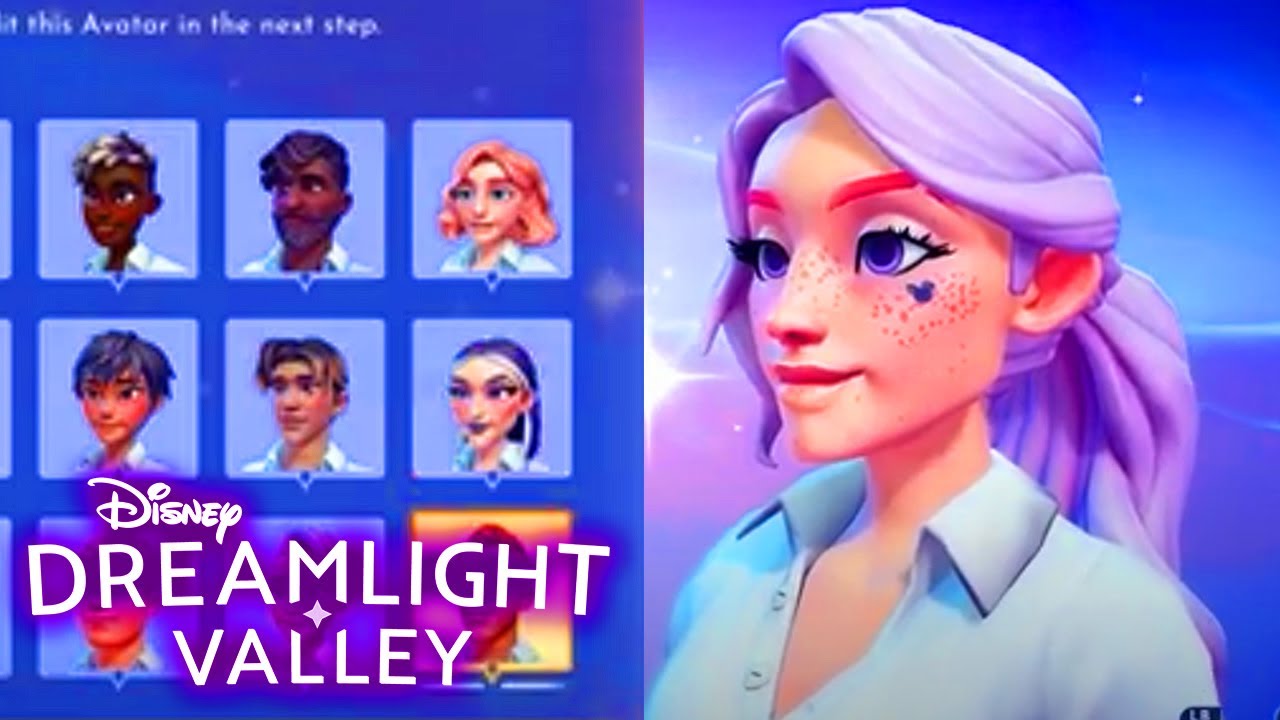 Disney Dreamlight Valley All Character Customisation Gameplay ...