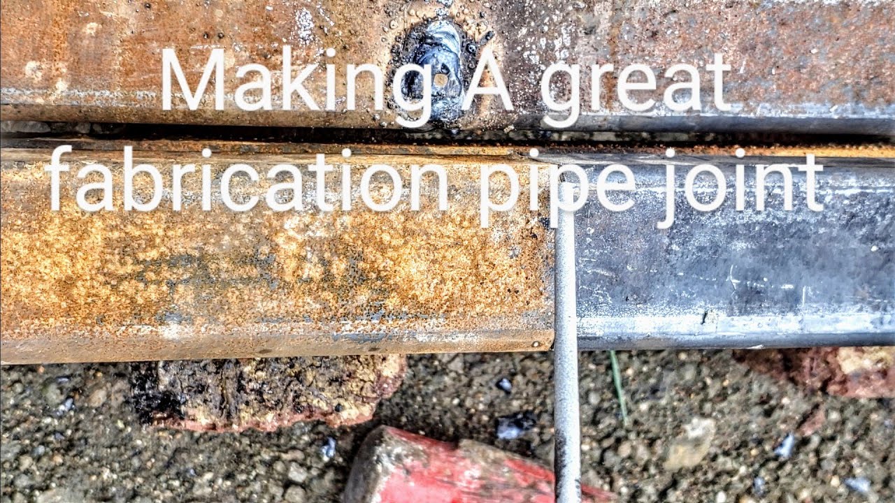 making A fabrication pipe joint tips and tricks live naw - YouTube