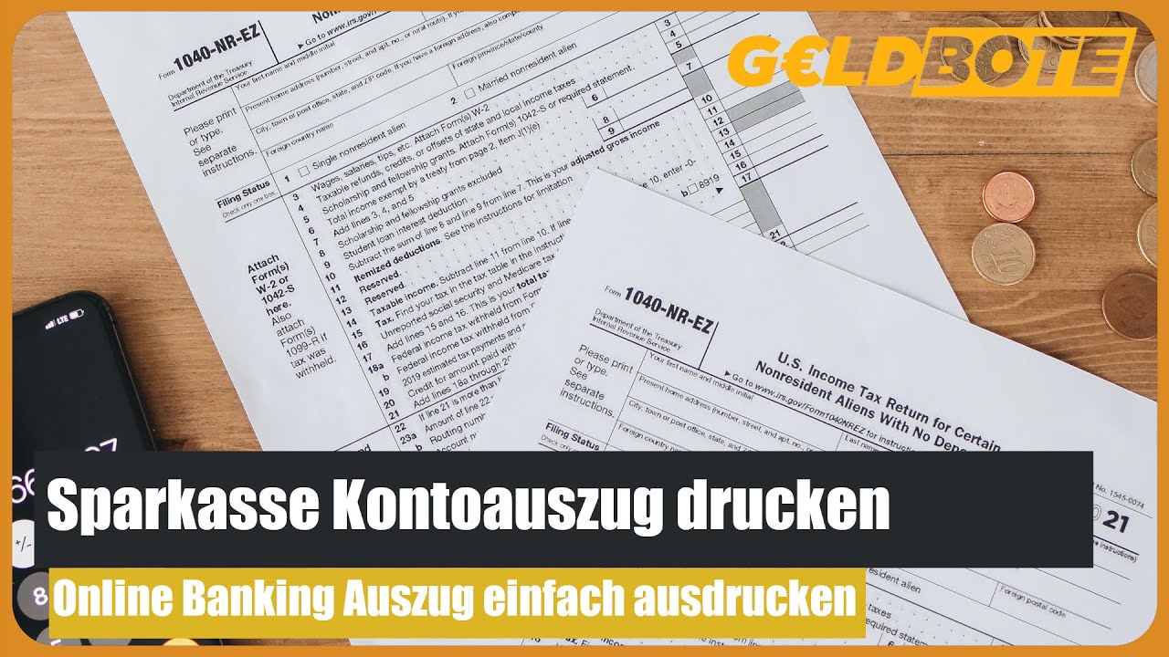  Sparkasse Kontoauszug Drucken Online Banking Auszug Einfach