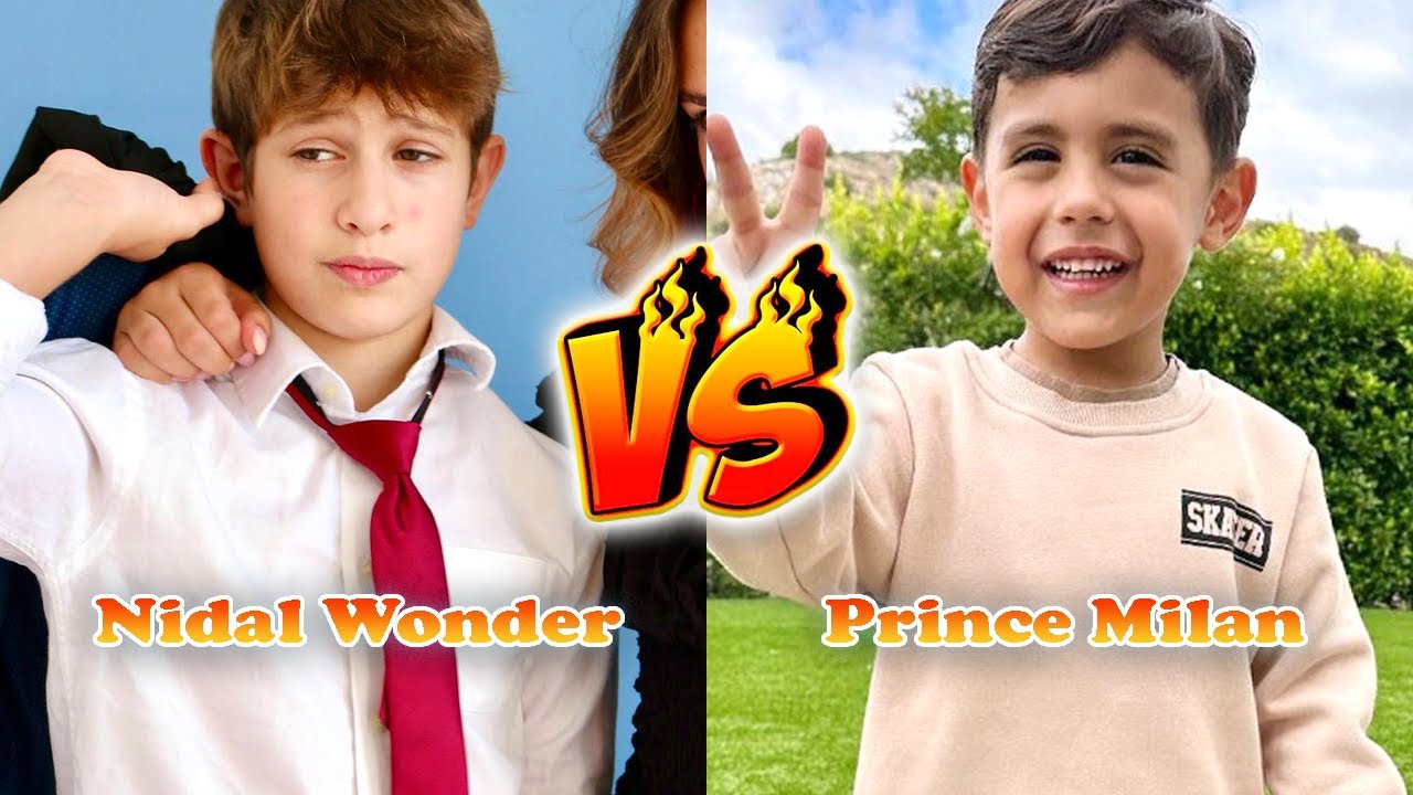 Nidal Wonder VS Prince Milan Transformation 👑 From Baby To 2024 - YouTube