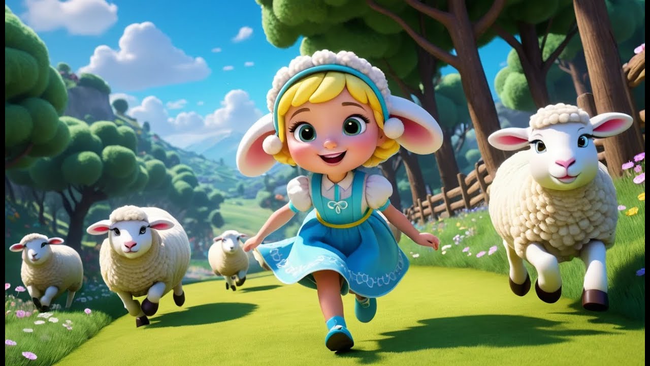 Little Bo Peep’s Sheep Search | Lost Sheep Rhyme Adventure | Gentle ...