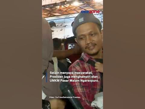 Jokowi Rayakan Malam Tahun Baru di Solo, Jajan Corndog hingga Telur Gulung - YouTube