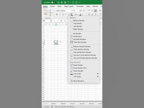 Create a Number Line in Excel #excel #shorts - YouTube