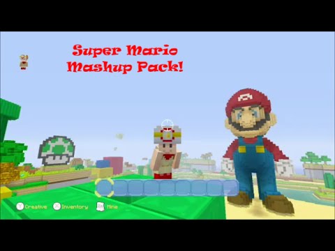 Minecraft Wii U-Super Mario Mashup Pack! - YouTube